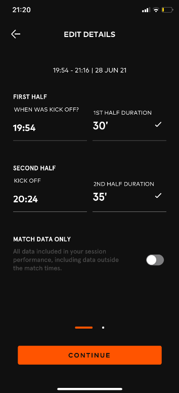 Setting Up a Session – Catapult One